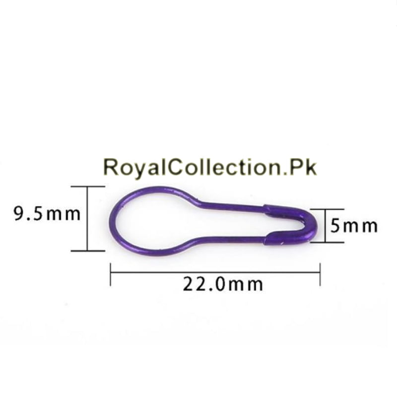 Expert Coil less Hijab Safety Pins (Set of 50) Multi Color