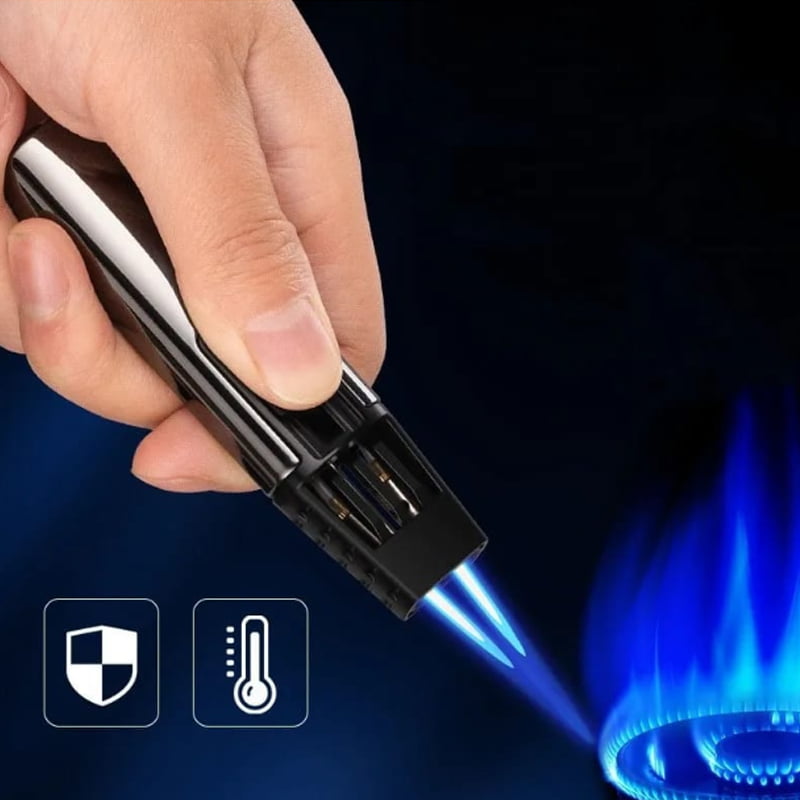 Limited Hot Jet Dual Flame Lighter Made In Thailand